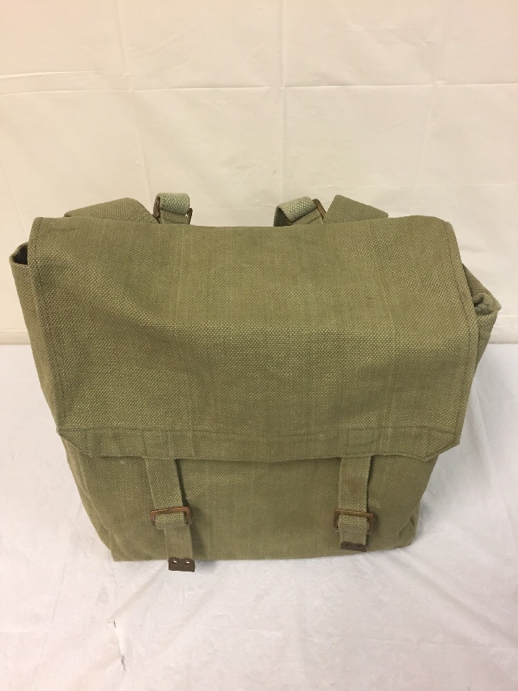 RARE BELGIAN Army Messenger Backpack ABL OVM 1951 13.25”Wx14”H VGC | eBay