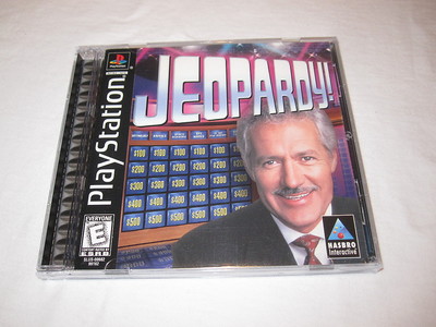 Jeopardy (PlayStation PS1) Black Label Game Complete Excellent ...