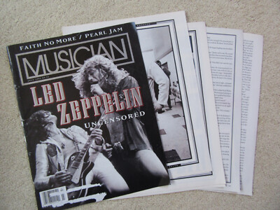 Article Led Zeppelin, Richard Cole, Jimmy Page, Robert Plant, unLEDded ...