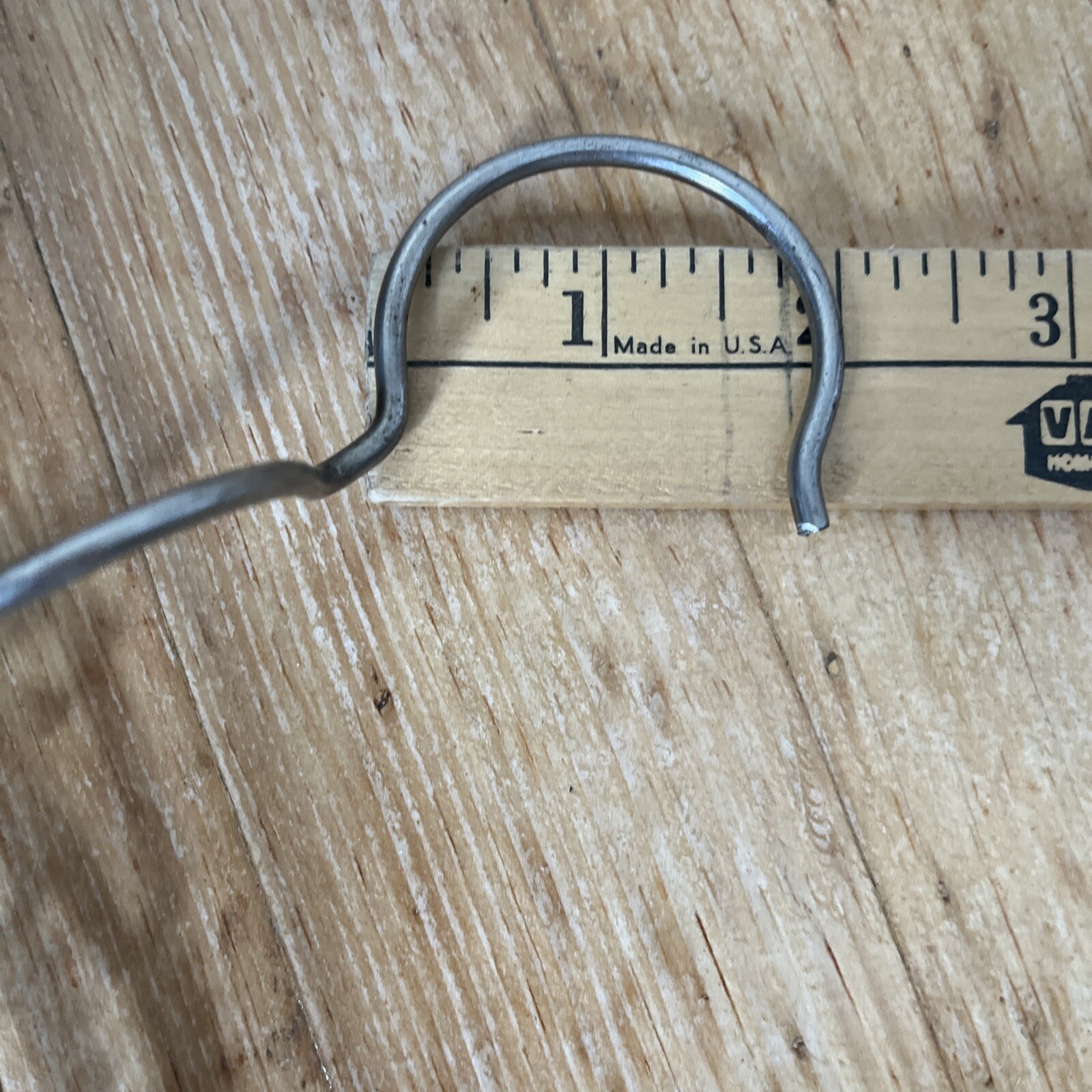 Antique Heavy Metal / Wire Loop Folding Travel 18" Cl… - Gem