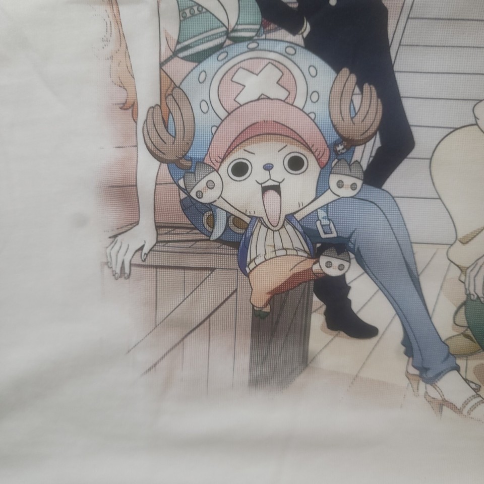 Uniqlo UT One Piece Crew Luffy Zoro Robin Chopper T Shirt Size 2XL ...