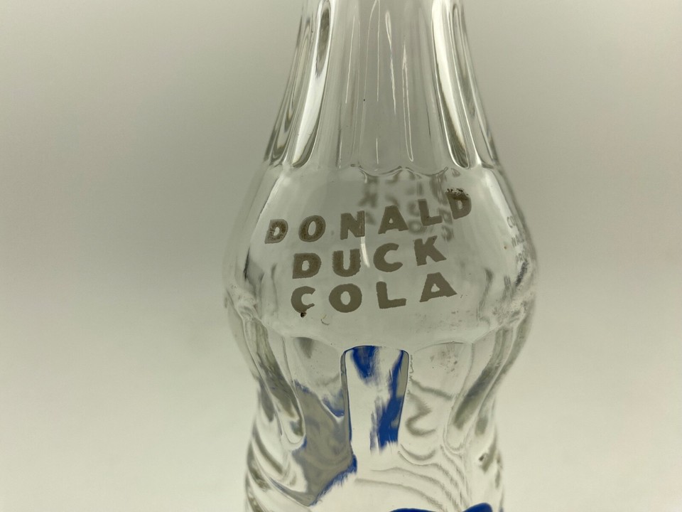 Vintage 1953 Donald Duck Cola Soda Bottle | eBay