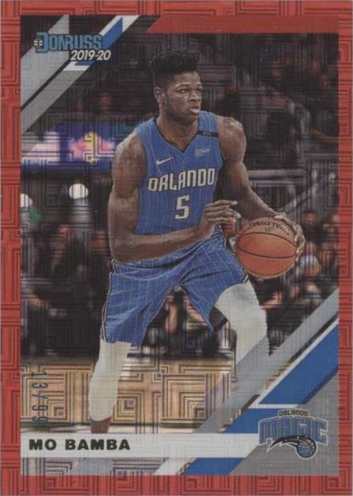 2019-20 Panini Donruss - Mo Bamba #145 Red Infinite /99 for sale online ...