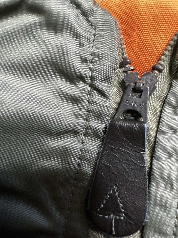 1968 USAF Alpha Industries Jacket L2b L Vietnam L-2B Nos Deadstock ...