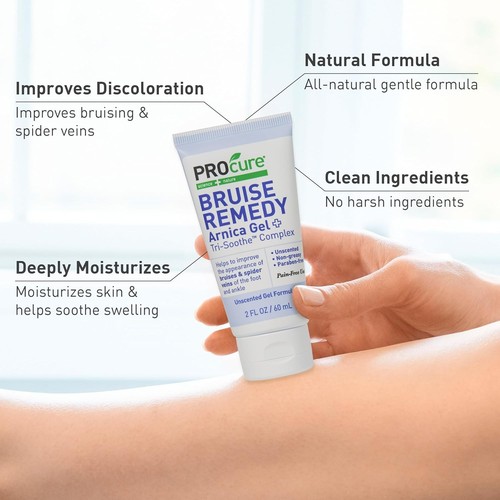 PROcure Bruise Remedy Gel with Arnica, Helps Improve the Appearance of ...