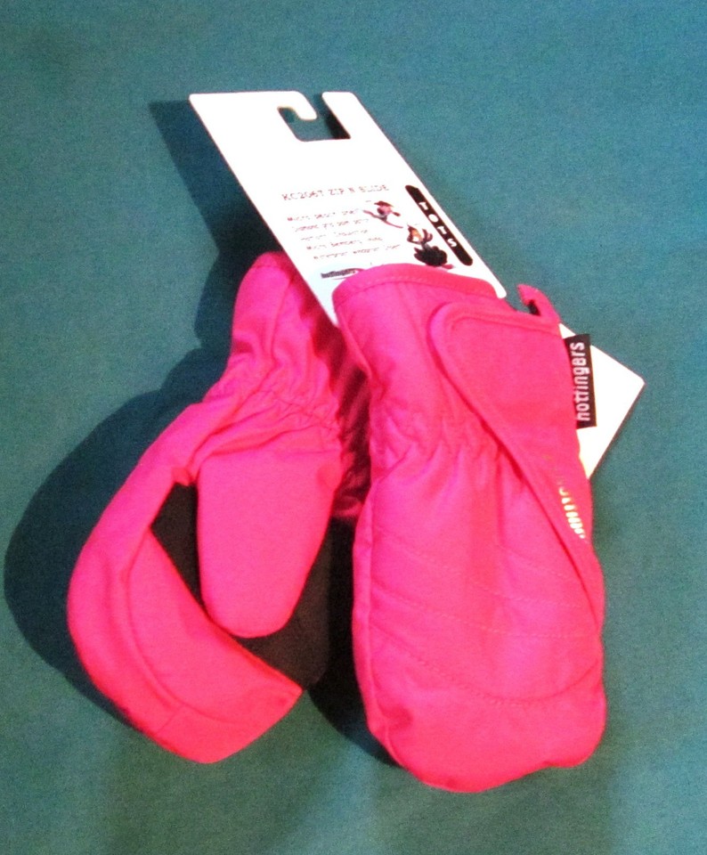 Tots Hotfingers KC206T Zip N slide Mitten size- Tots Medium ( 3- 4) Fuchsia | eBay