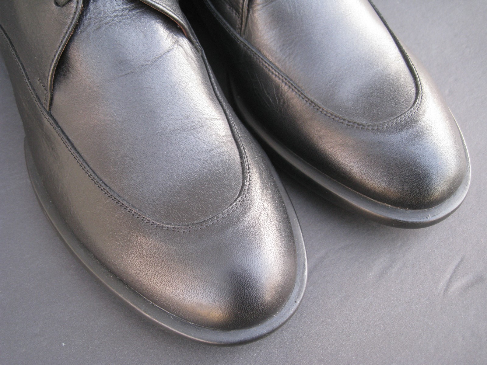 Alberto Guardian Low-Tide Men's Black Leather Shoes, Size 41.5 EU | eBay