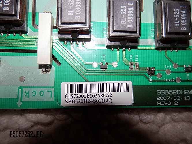 SONY KDL-52V4100 BACKLIGHT INVERTER LJ97-01572A (SSB520H24S01-LU) | eBay