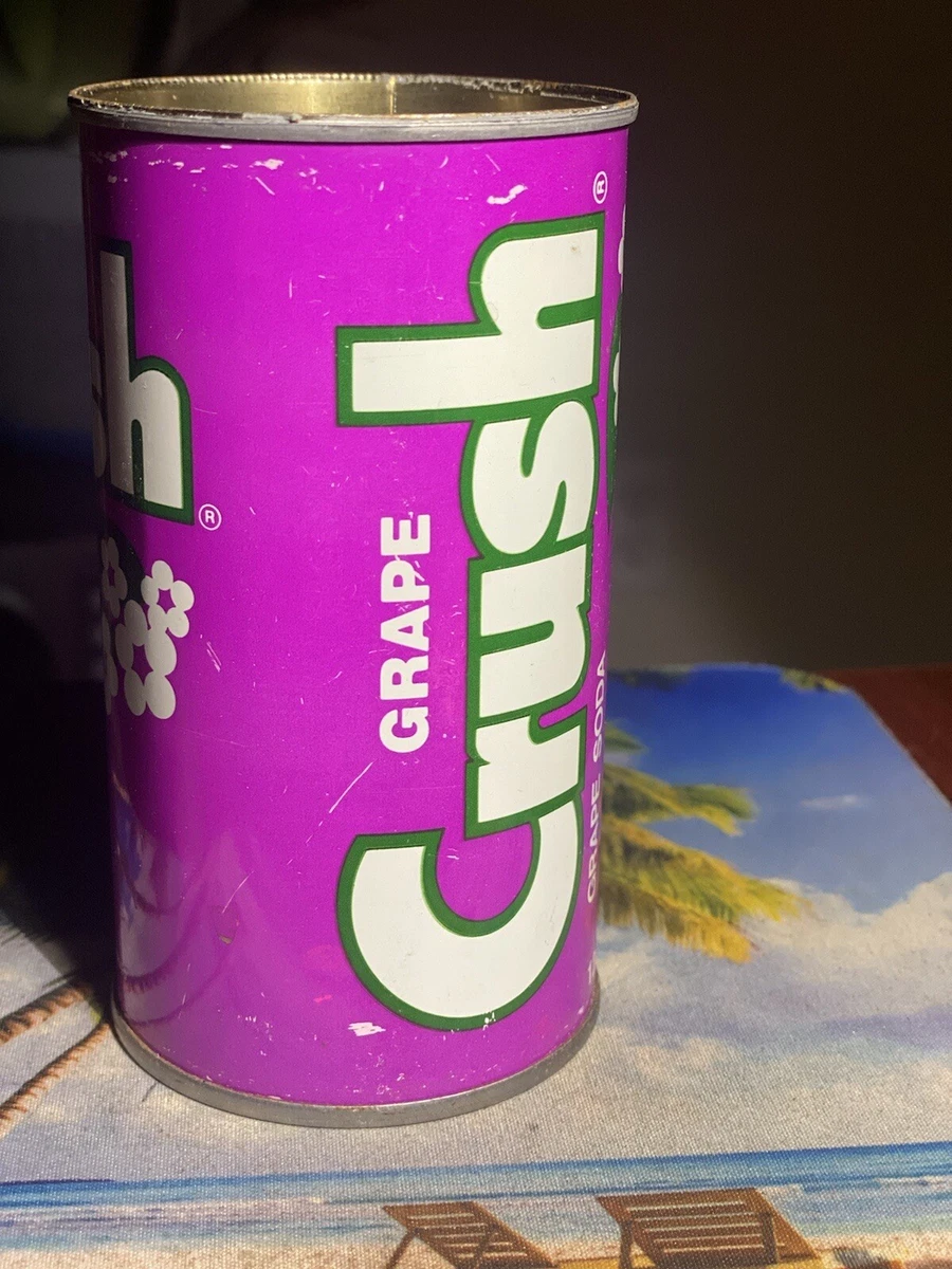 Grape Crush Soda Can