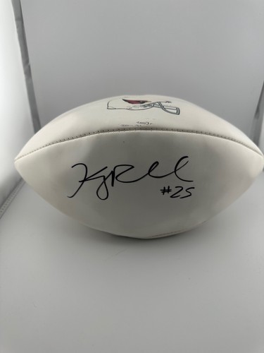 Kerry Rhodes Signed Autograph Football Official Wilson NFL Arizona ...