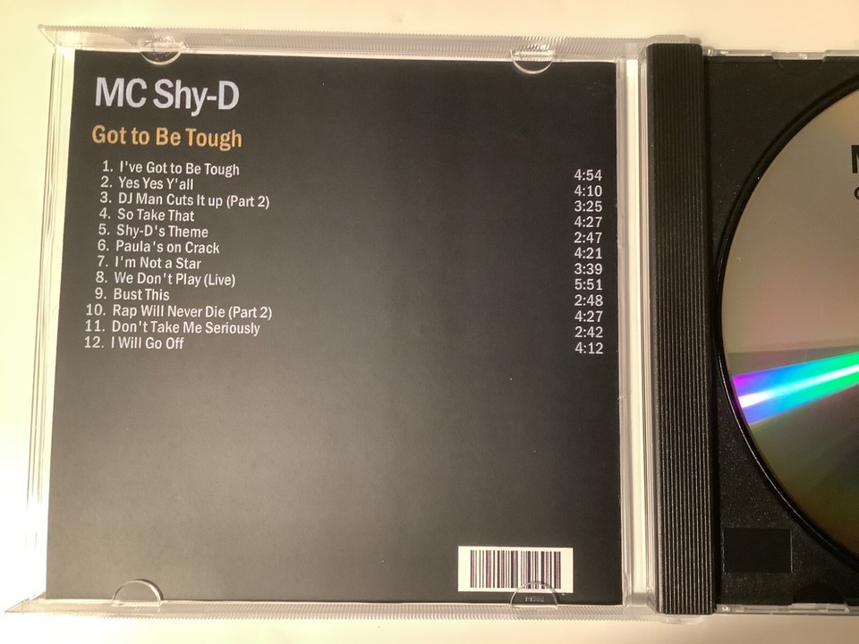 MC Shy D Got To Be Tough CD Rare amazon custom press 1987 luke ...