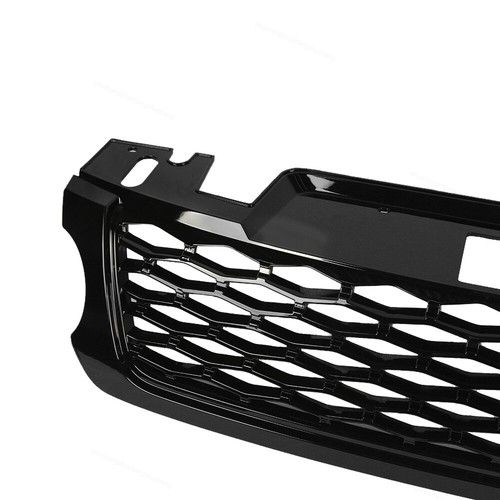 For Land Rover Range Rover Sport 2014-2017 Glossy Black Front Grille ...