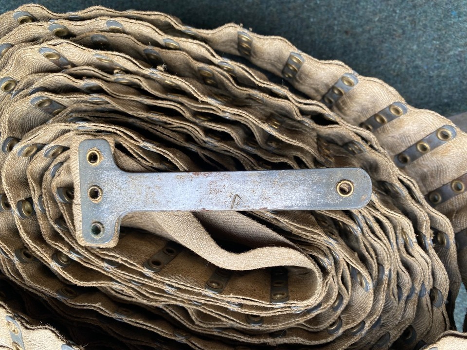 Original WW2/1940s Russian Army Maxim M1910 MG Webbing Ammo Belt - 1943 ...