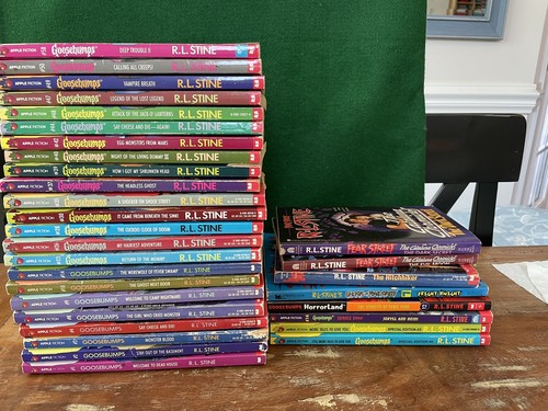 RL Stine Goosebumps Plus Fear Street Book Lot Of 31 | eBay