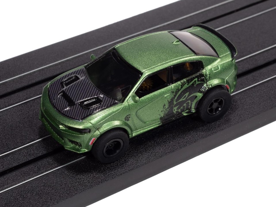 Auto World SC417 Blacktop Bruisers X-Traction 2025 R-2 HO Slot Cars ...