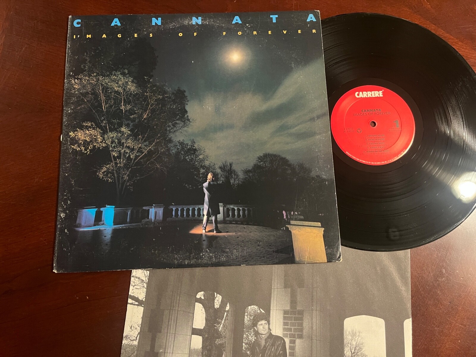 JEFF CANNATA - IMAGES OF FOREVER - 1988 CARRERE RECORDS ROCK VINYL LP ...