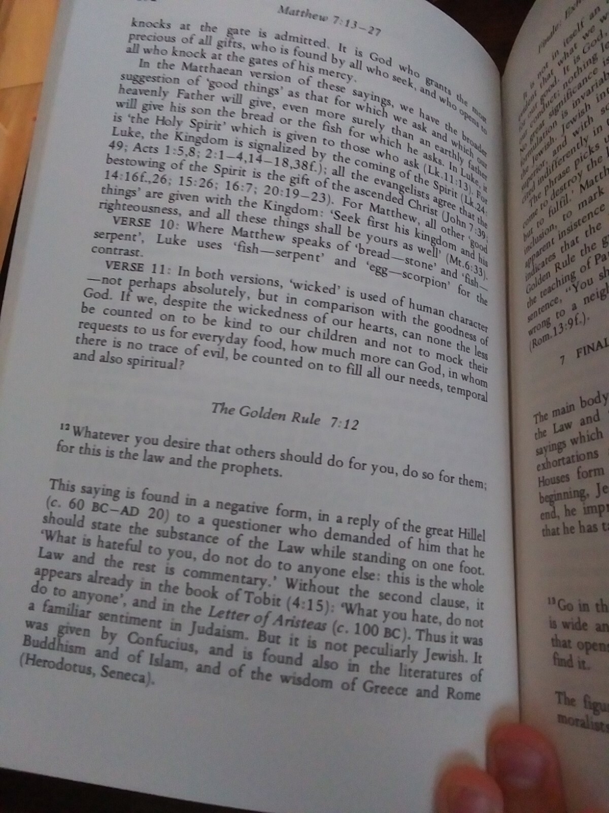 The Gospel According to Matthew, Frances Beare, Very Good Condition ...