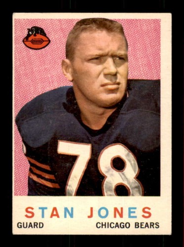 1959 Topps #96 Stan Jones VGEX Bears 540377 | eBay