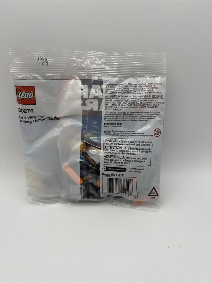 LEGO STAR WARS 30278 POE'S X-WING FIGHTER NEW SEALED | eBay