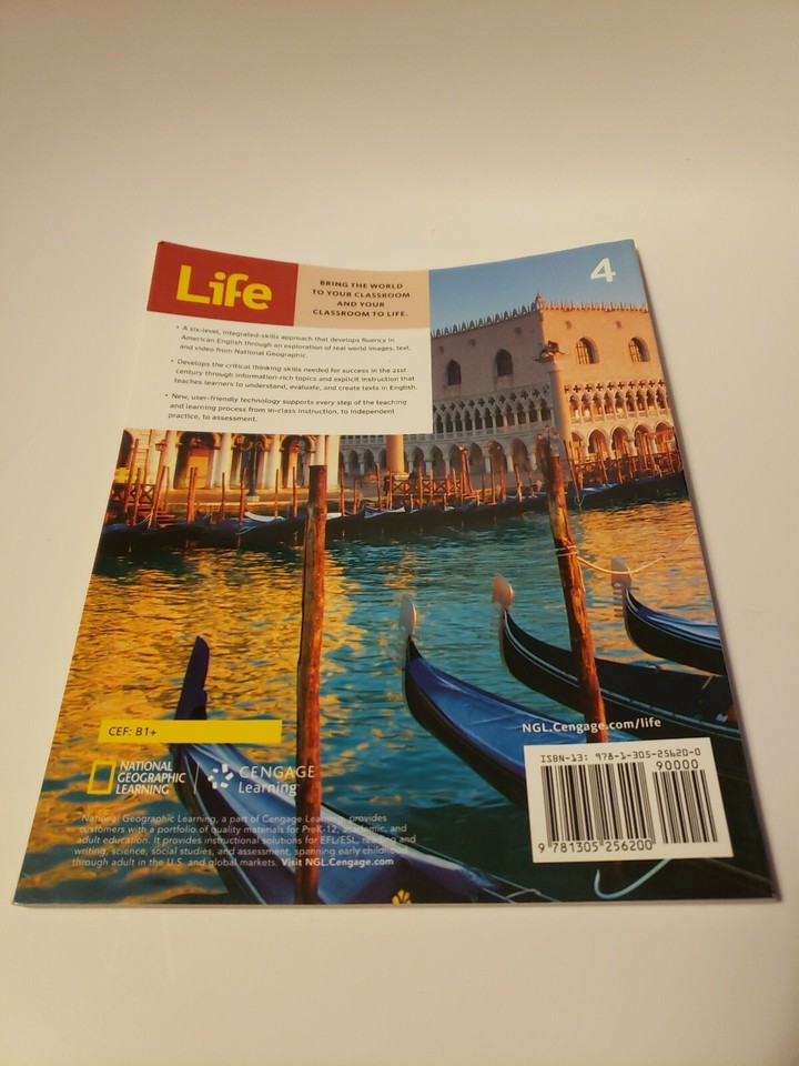 LIFE AME 4 WORKBOOK By National Geographic Learning cengage New CEF: B1 ...