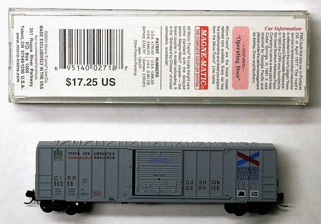 MTL Micro-Trains 25040 Chattahoochee Industrial CIRR 90068 50 foot ...