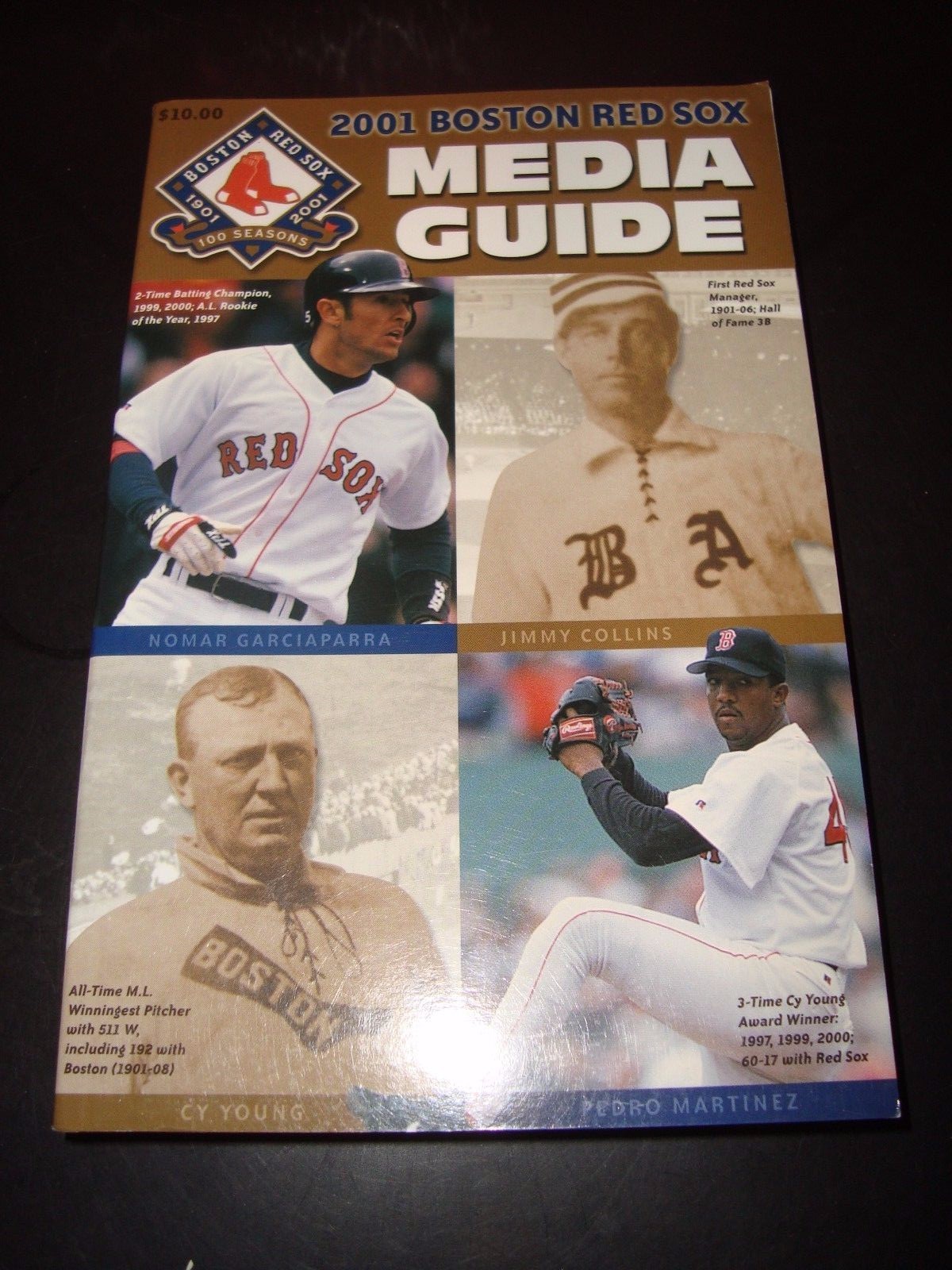 2001 Boston Red Sox Baseball MLB Media GUIDE EX Condition Nomar ...