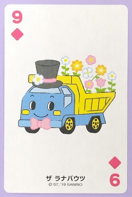 THE RUNABOUTS Sanrio Characters Playing Card Not for Sale Diamond 9 ...