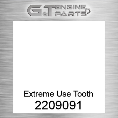 2209091 EXTREME USE TOOTH fits CATERPILLAR (NEW AFTERMARKET) | eBay