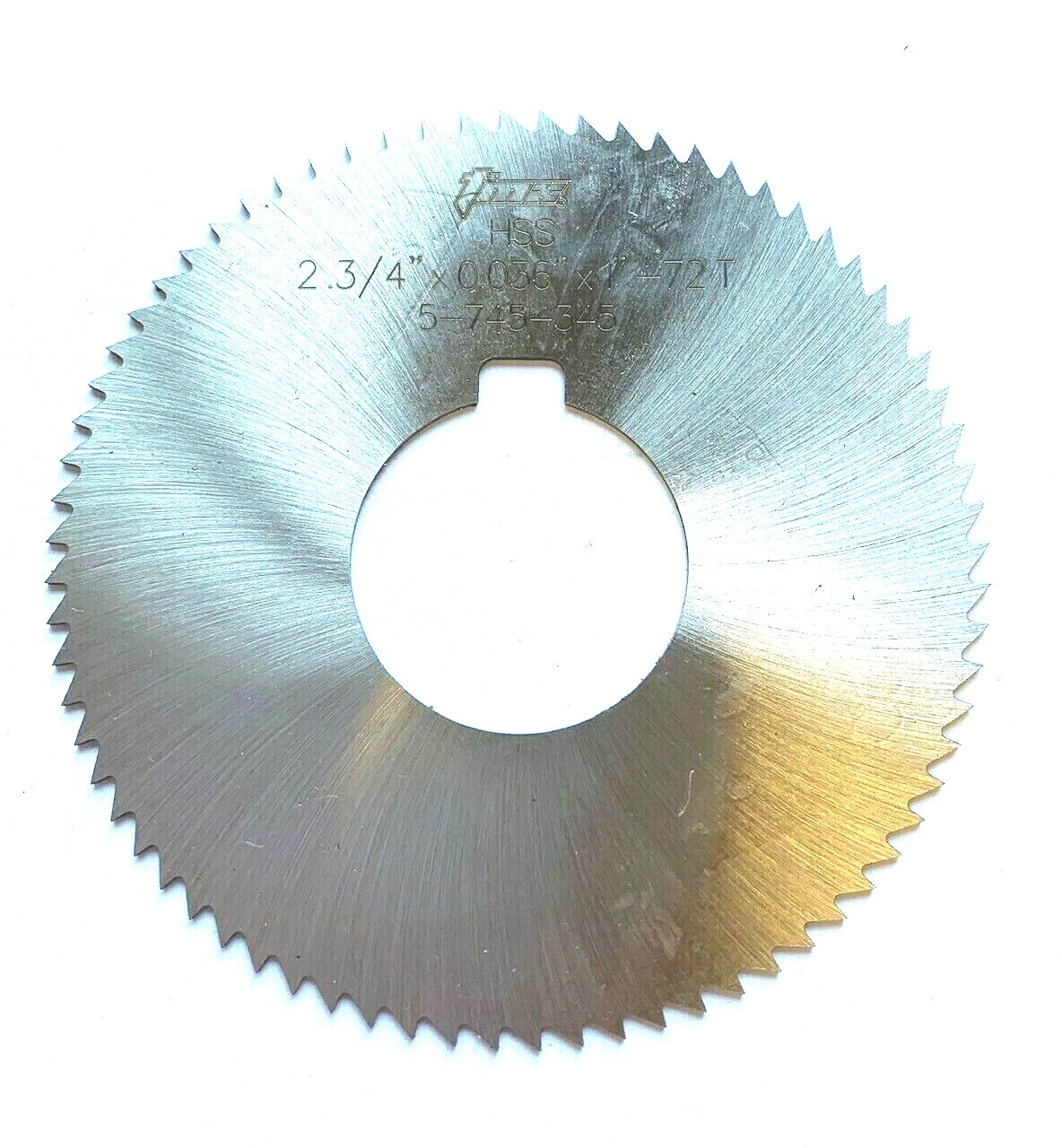 2-3/4" x .036" x 1" 72 TEETH SCREW SLOTTING SLITTING SAW TMX P83 | eBay