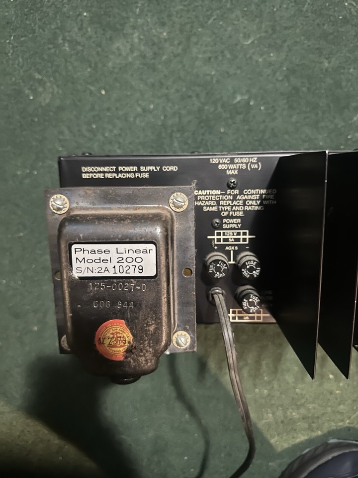 Phase Linear Model 200 Series Two Power Amplifie | eBay