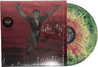 Toadies Rubberneck LP Splatter Colored Vinyl AUTOGRAPHED SIGNED ...