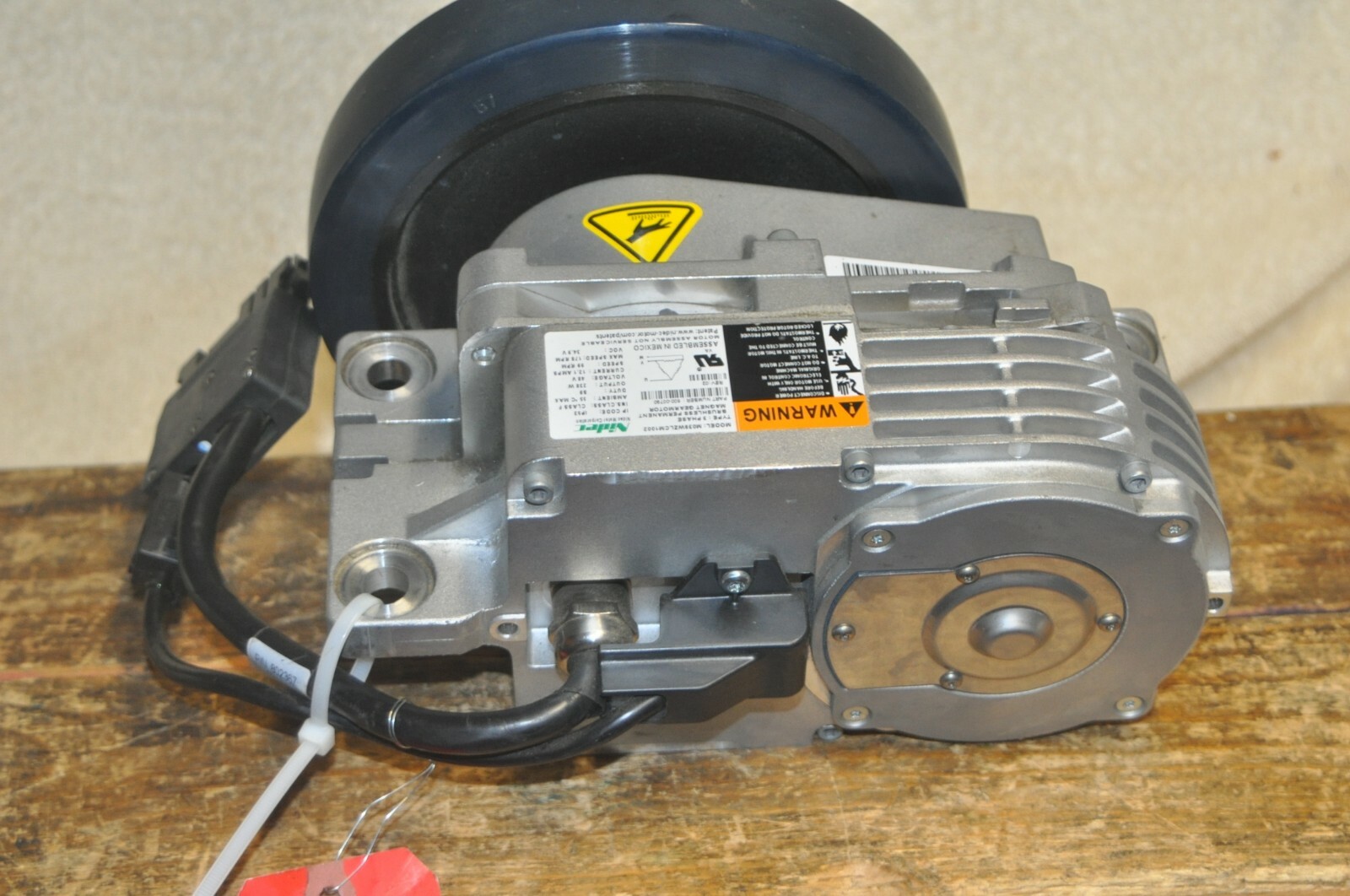 NIDEC 3 PHASE BRUSHLESS PERMANENT MAGNET GEARMOTOR 600-00790 ...