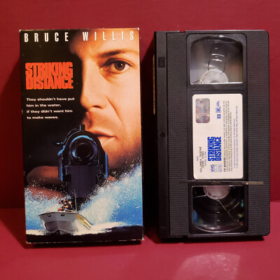 VHS Striking Distance, Bruce Willis, action, Rental BUY2GET1 | eBay