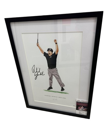 Phil Mickelson Signed 12x18 Poster Framed Autographed 2004 Masters ...