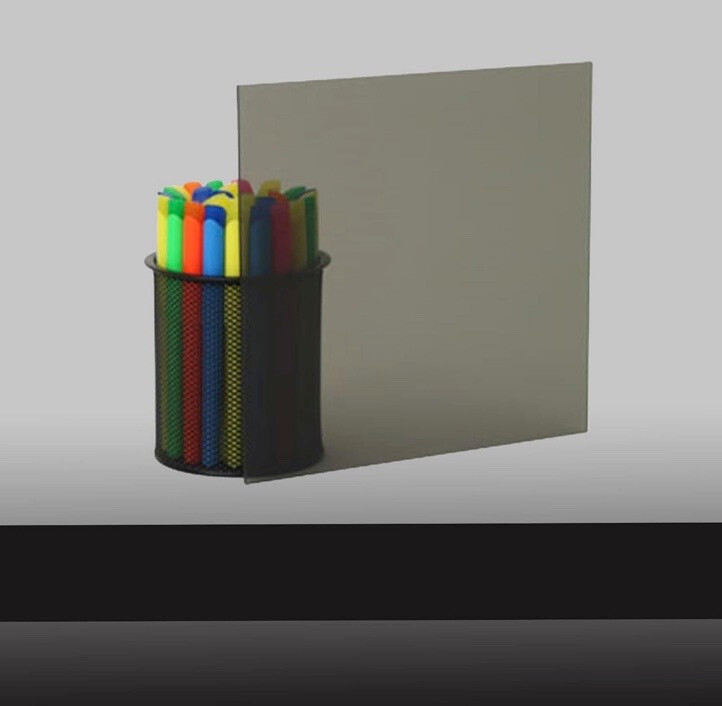 Acrylic Plexiglass Gray Smoked #2064 Tinted Plastic Sheet Thick The ...