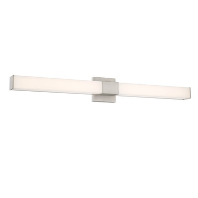 Minka Lavery Vantage LED Square Bathroom Vanity Light-Brushed Nickel | eBay