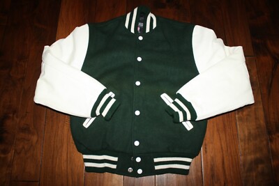 Vintage Stewart Strauss Letterman Varsity Jacket CELTICS JETS SIZE XX ...