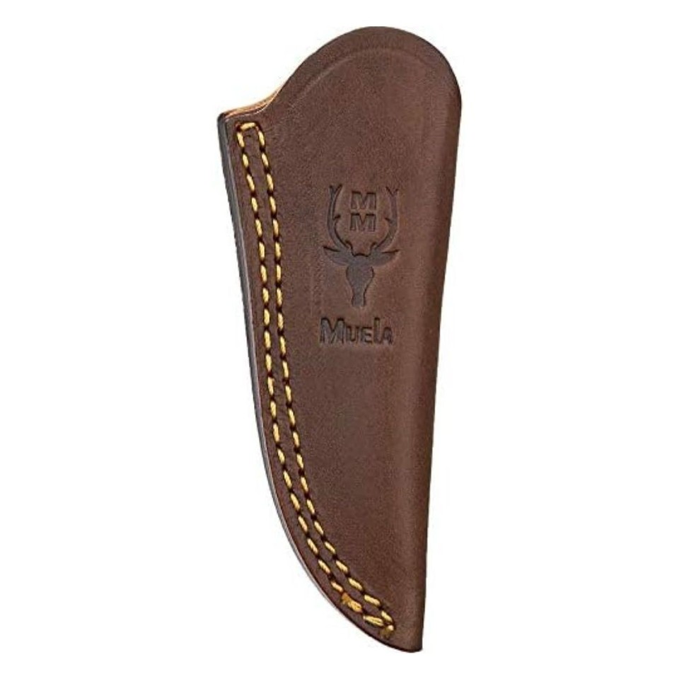 Muela COL 7A 6.25 Inch Stainless Steel Red and Brass Skinner Knife | eBay