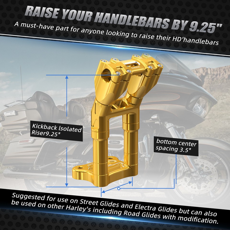 for Harley Street Glide FLHX 06-23 Modular Kickback Handlebar Pullback ...