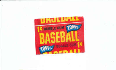 1965 TOPPS BASEBALL 1 Cent WRAPPER NRMT NO TEARS OR PIN HOLES | eBay