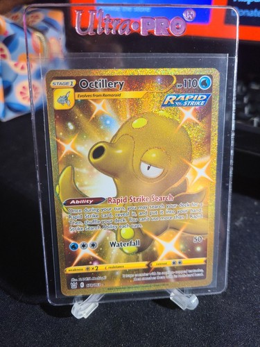 Pokemon Card - Secret Rare Octillery 178/163 Battle Styles NM or Better ...