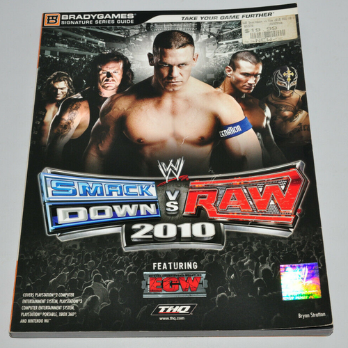 WWE SmackDown vs Raw 2010 Bradygames Signature Series Strategy Guide ...