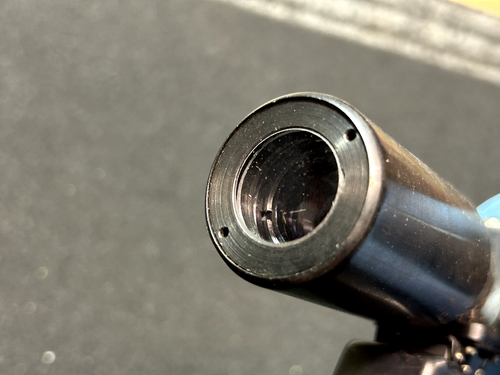 US WW2 M84 scope 31507 NOS & Rubber Eye Shield & HART Stamped Cone ...