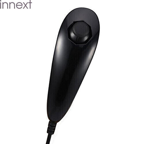 2 PACK For Wii & Wii U Console Nunchuck Wii Nunchuk Game Controller ...