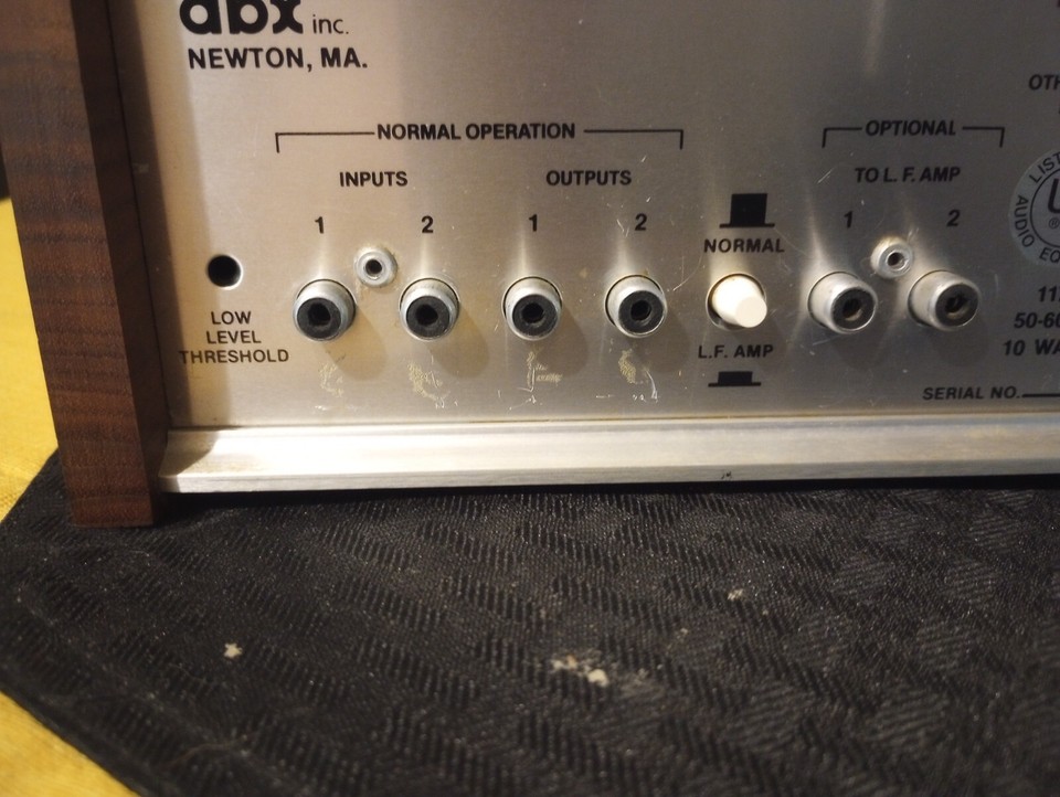 DBX 100 BOOMBOX.....sub harmonic synthesizer | eBay
