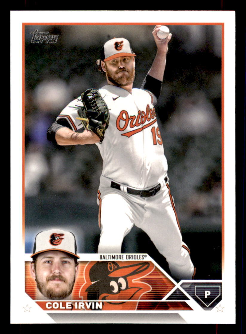 2023 Topps #408 Cole Irvin Baltimore Orioles | eBay