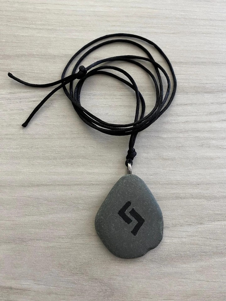 Jera Rune Necklace Pendant Renewal Abundance Good Harvest Pagan ...