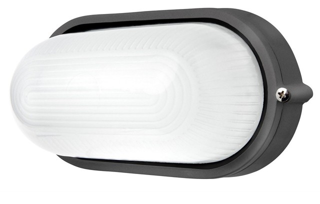 Brilliant Davis LED Bunker Wall Light 240v 9w 500-lumen Black Aust ...