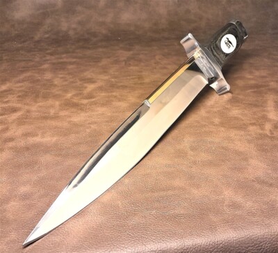 Gil Hibben Expendables 2 Toothpick Large Old West Bowie Knife w/Sheath ...