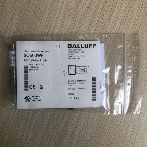 one new balluff BOS 12M-PA-LE10-S4 photoelectric switch SPOT STOCK | eBay
